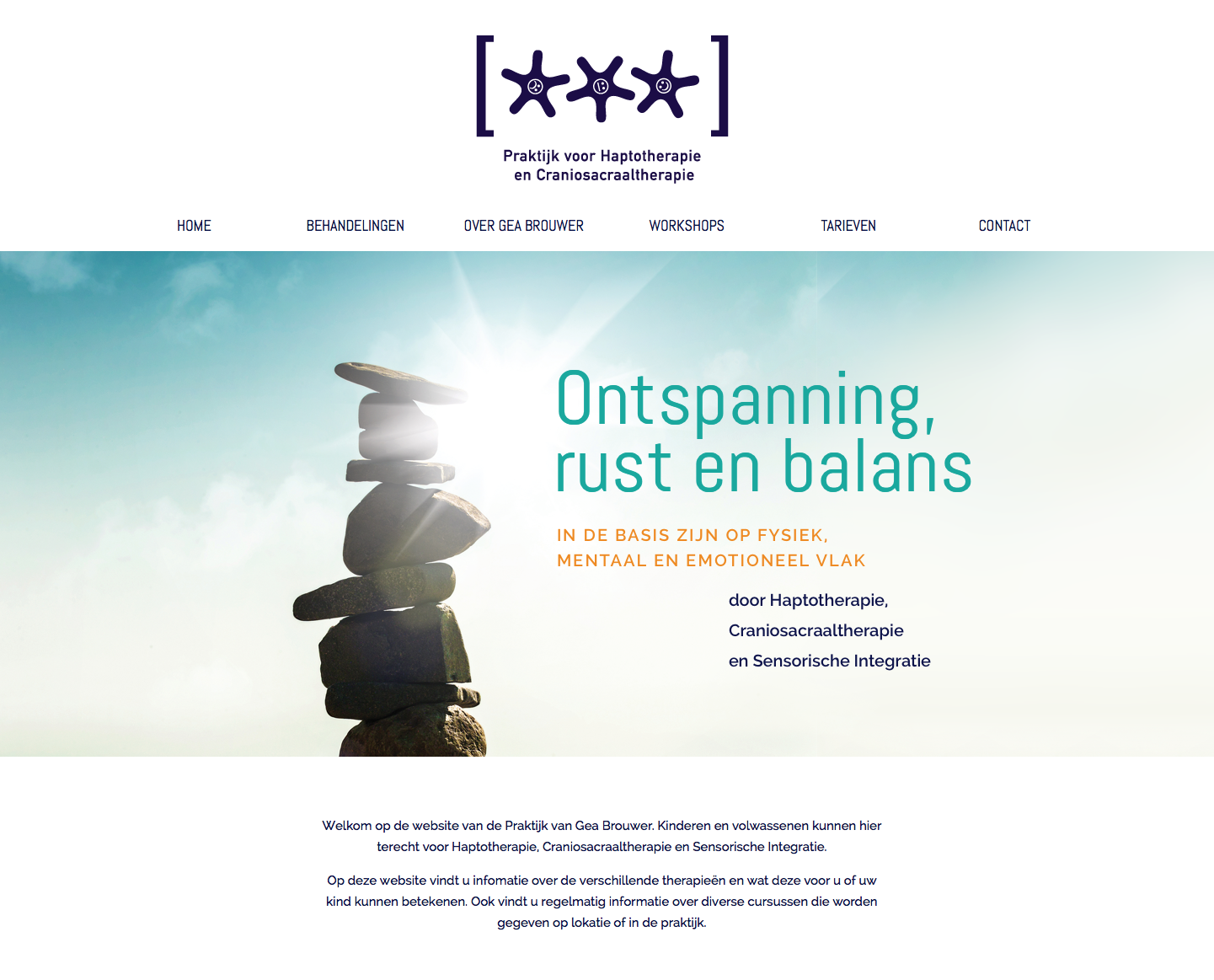 Gea Brouwer - Praktijk voor haptotherapie en craniosacraaltherapie
